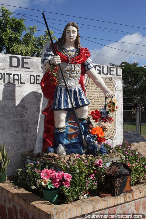 San Miguel founded in 1815, a nice town on Route 1. Photo from Paraguay ...